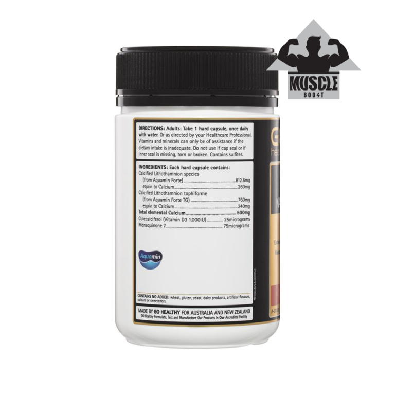 Go Healthy Calcium 1-A-Day 120v - Muscle Boost