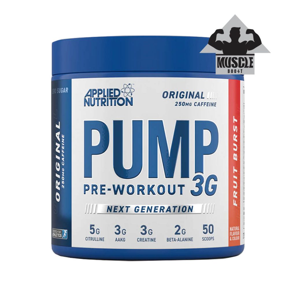 PUMP 3G Pre Workout 375G - Muscle Boost